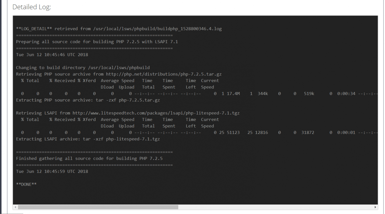 Build Custom PHP only when you have special need – OpenLiteSpeed